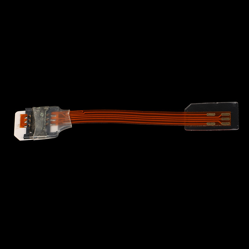 ☏SIM Card Extension Cable 2FF SIM Standard Positive Extension Cord ...