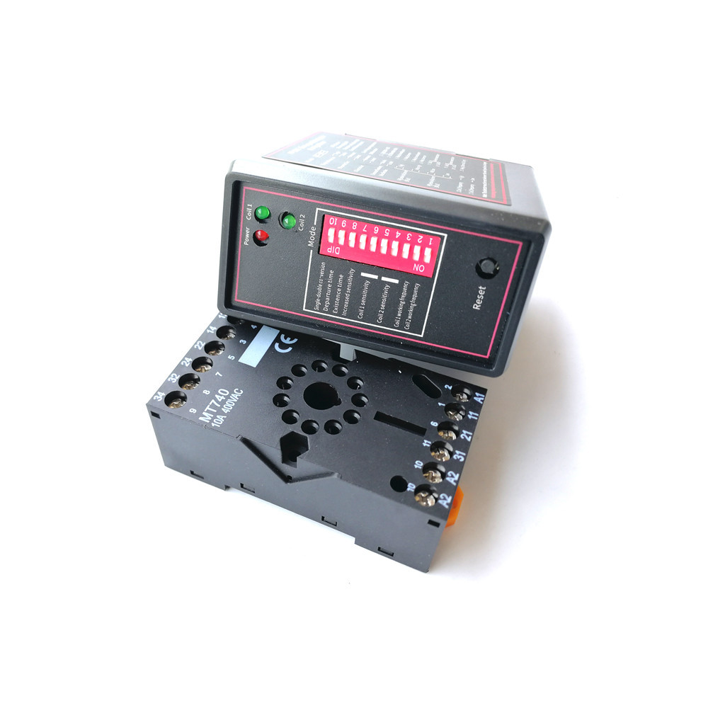 with 50m cable dual channel Inductive Loop Detector for Safety and Exit ...
