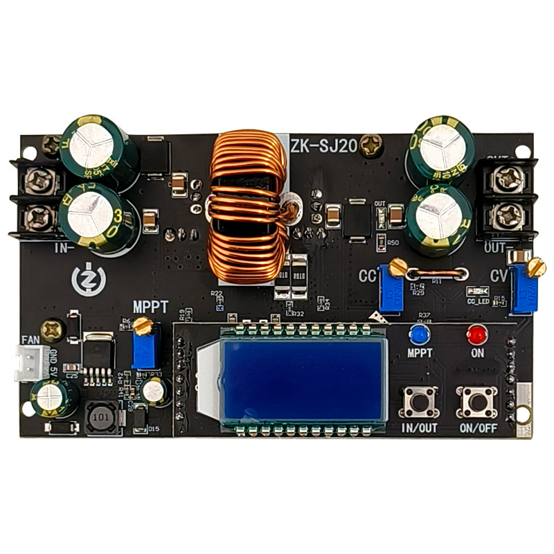 ☜7-80V 300W 20A MPPT DC DC Buck Boost Converter CC CV 5V 12V 24V 48v ...
