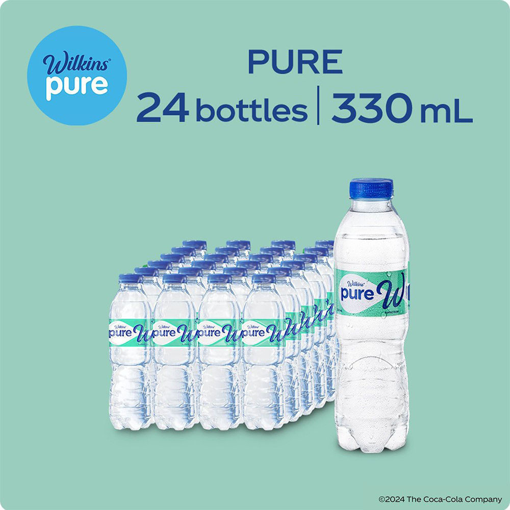 Wilkins Pure Water 330mL - Pack of 24 | Shopee Philippines