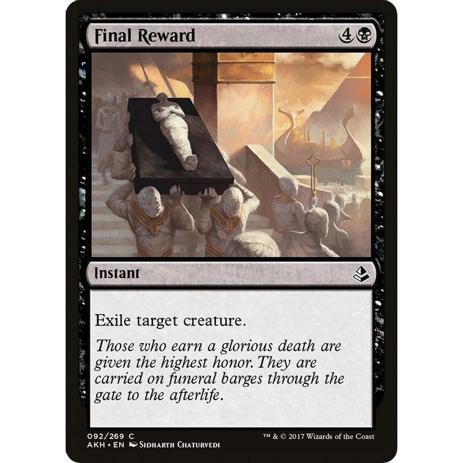 Final Reward - Magic The Gathering (MTG) | Shopee Philippines