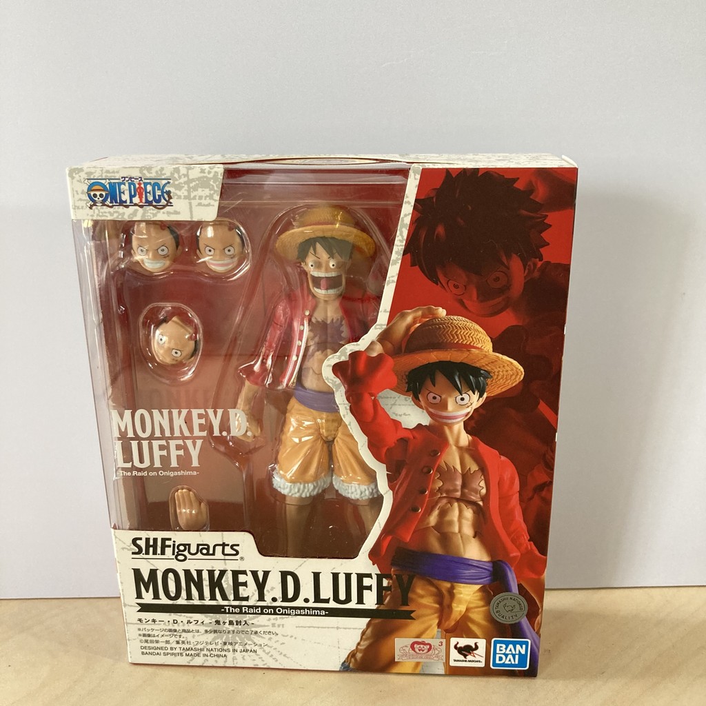 Bandai SHF SHFiguarts One Piece Monkey D. Luffy The Raid on Onigashima ...