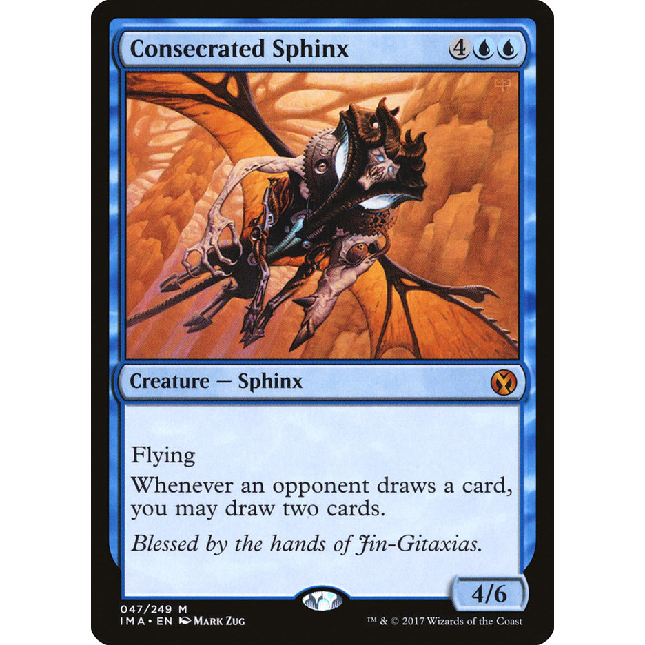MTG Proxy Card - Consecrated Sphinx | Iconic Masters (IMA) | Shopee Philippines