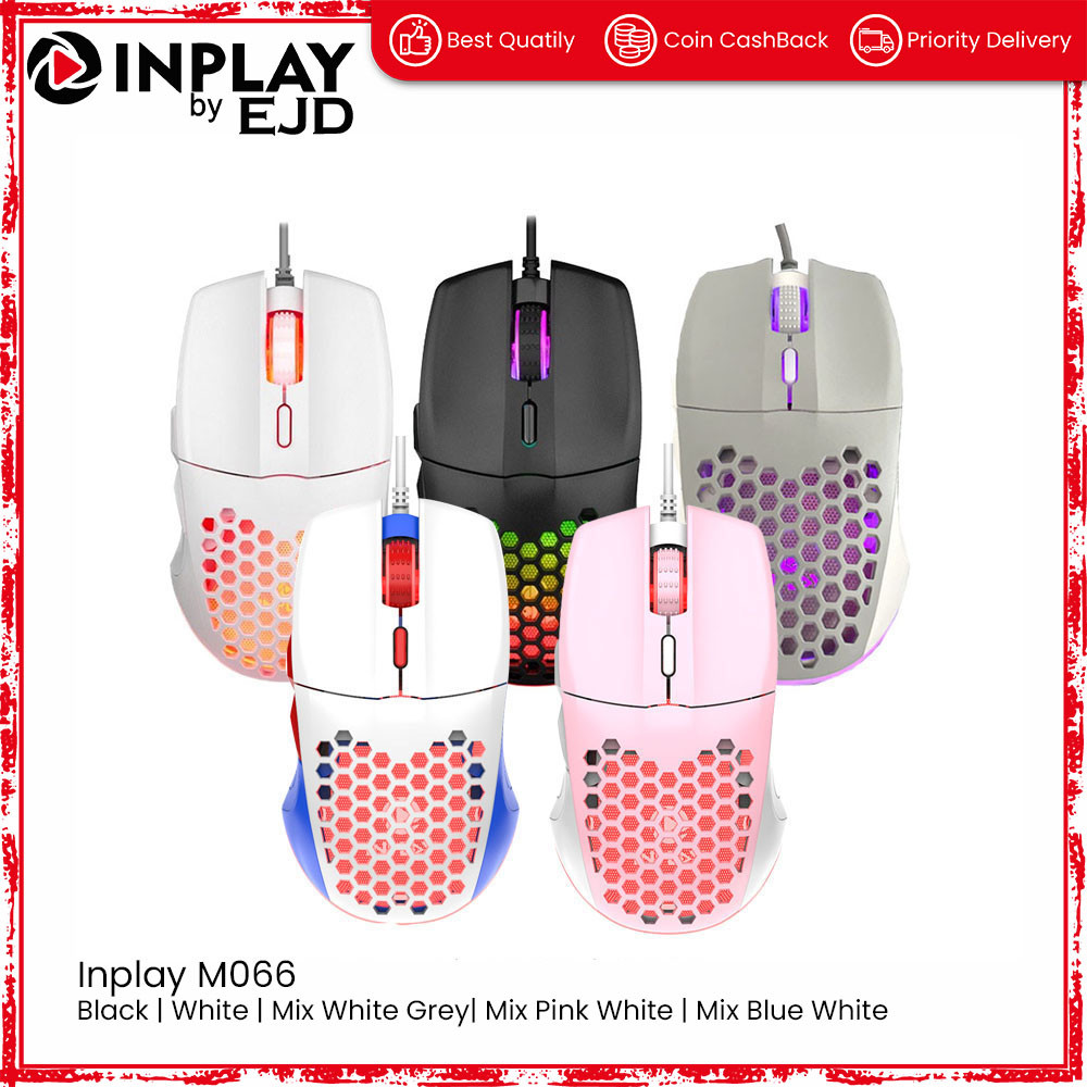 Inplay M066 Hollow Light Mouse | Inplay by EJD | Shopee Philippines