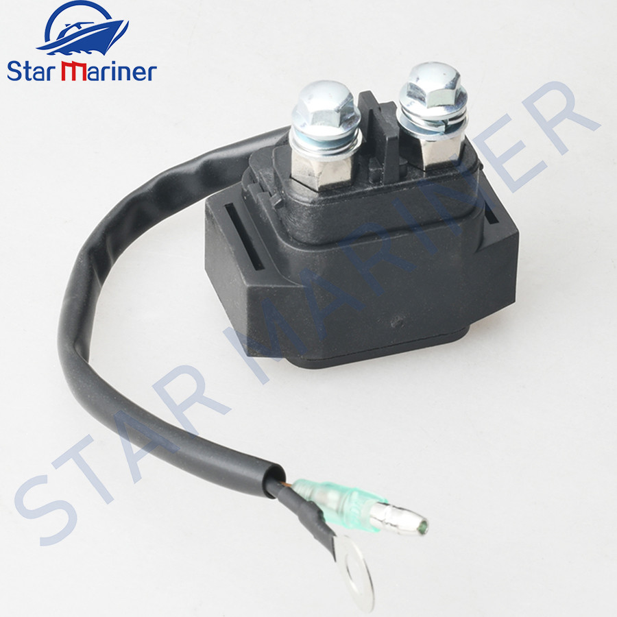 ️68T-81940 Starter Relay Assy For Yamaha Boat Motor 4T F6 F8 F9.9 F13.5 ...