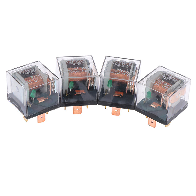 【1pc Waterproof Automotive Relay 12V/24V 80A 4Pin/5Pin SPDT Car Control ...