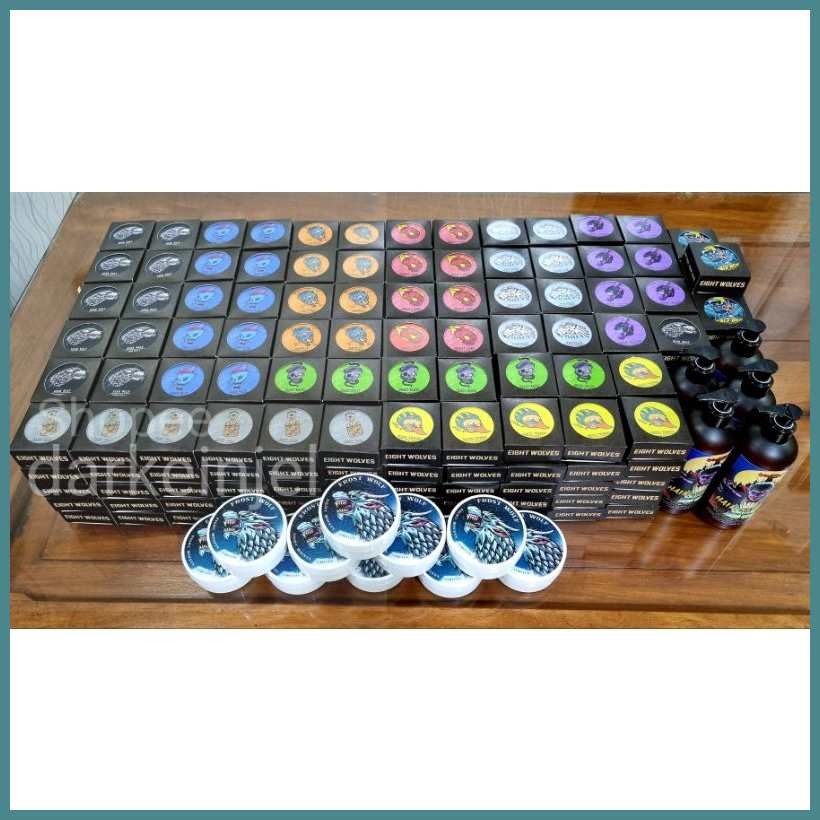 ,()Eight Wolves Pomade (oil-based) Heavy hold variants 50g (guaranteed ...