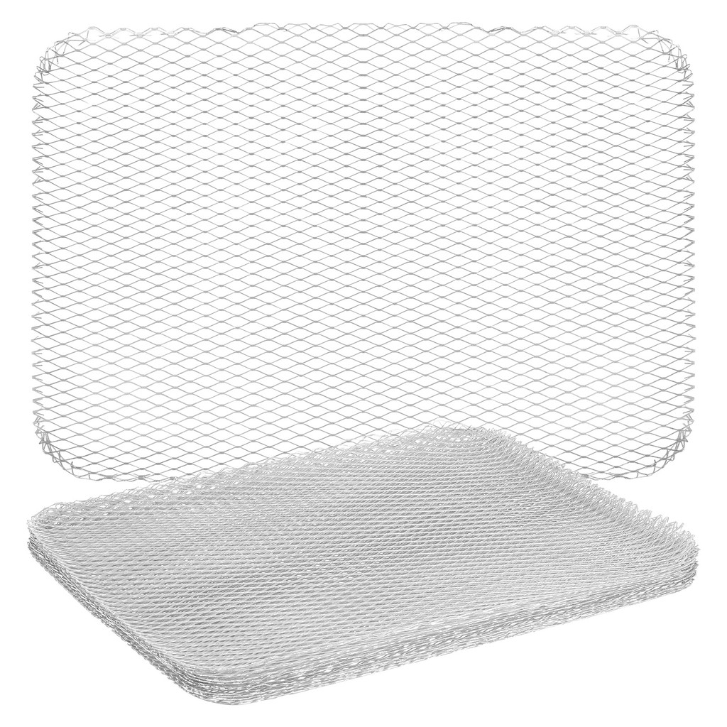 Disposable Barbecue BBQ Grill Net Meshes Aluminum Non-Stick Grilling ...