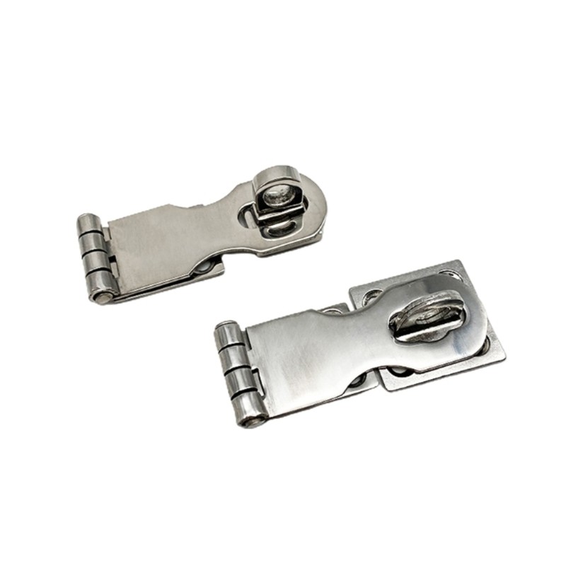 ★2pcs Upgraded Marine Grade Door Hasp Stainless Steel Safety Hasp Heavy ...