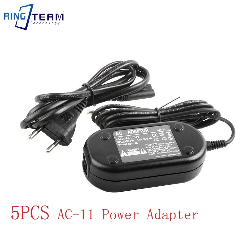 5PCS Camera AC Adapter AC-11 AC11 AC-1L AC-2L AC-1 AC-2 for Konica ...