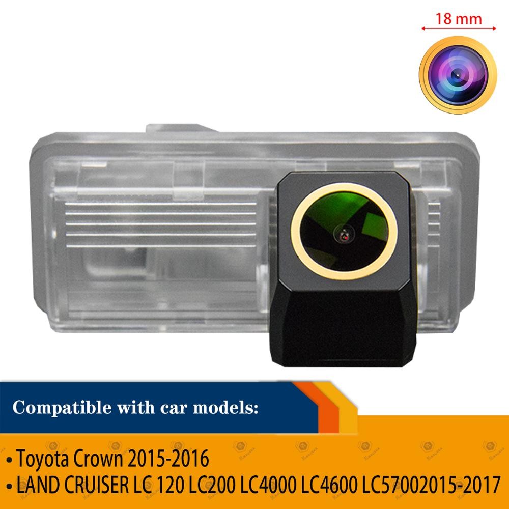 HD 1280x720p Golden Rear View Reversing Backup Camera for Toyota Crown ...
