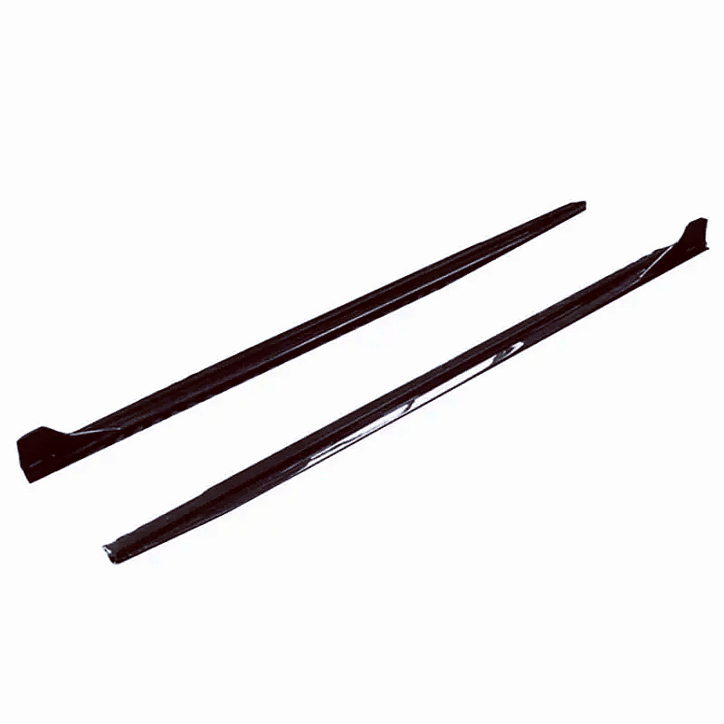 ☺TD style dry carbon fiber side skirt extended side skirt body kit for ...