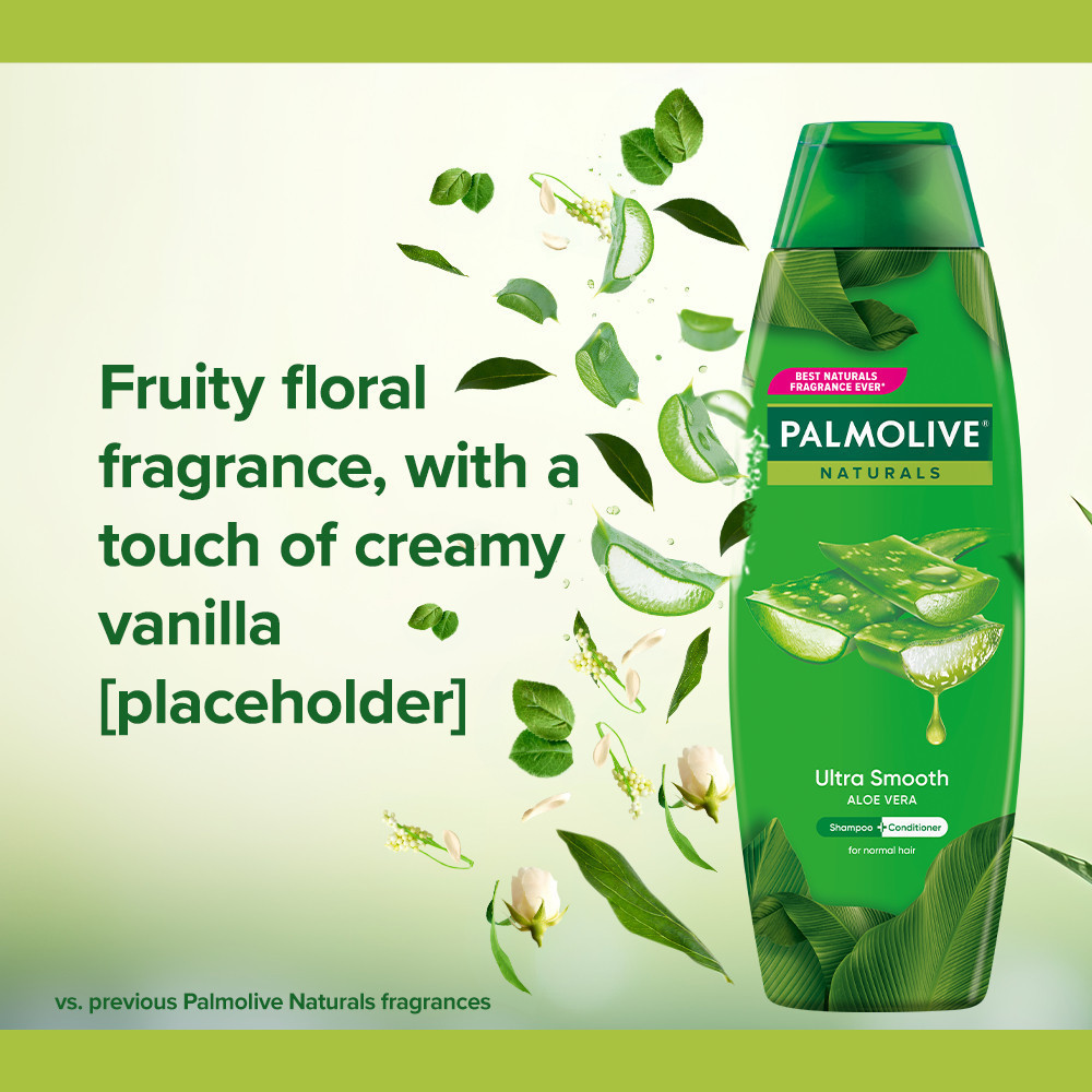 Palmolive Naturals Ultra Smooth Shampoo - with Aloe Vera, for Normal ...