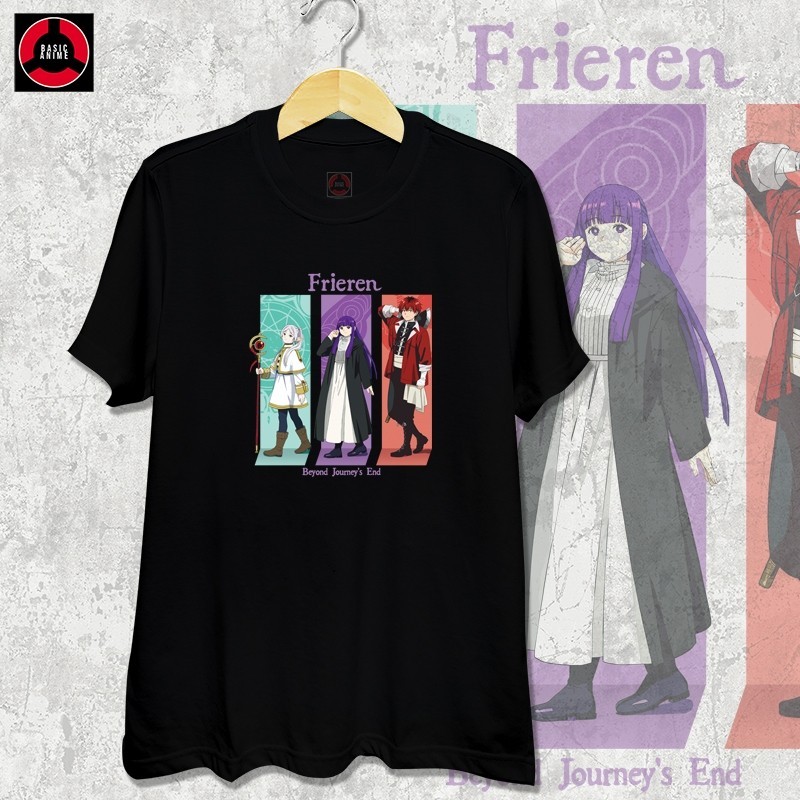 Frieren Beyond Journey's End- Frieren, Fern & Stark Party Anime Shirt ...