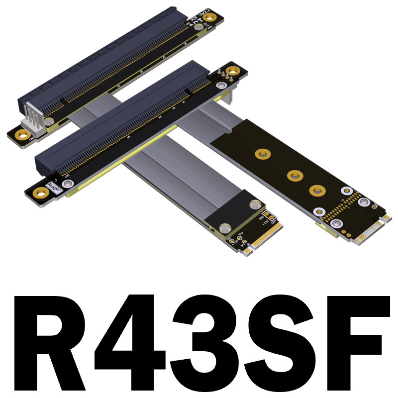 -M2 NGFF NVMe converter to PCIE x16 graphics card built-in adapter M.2 ...