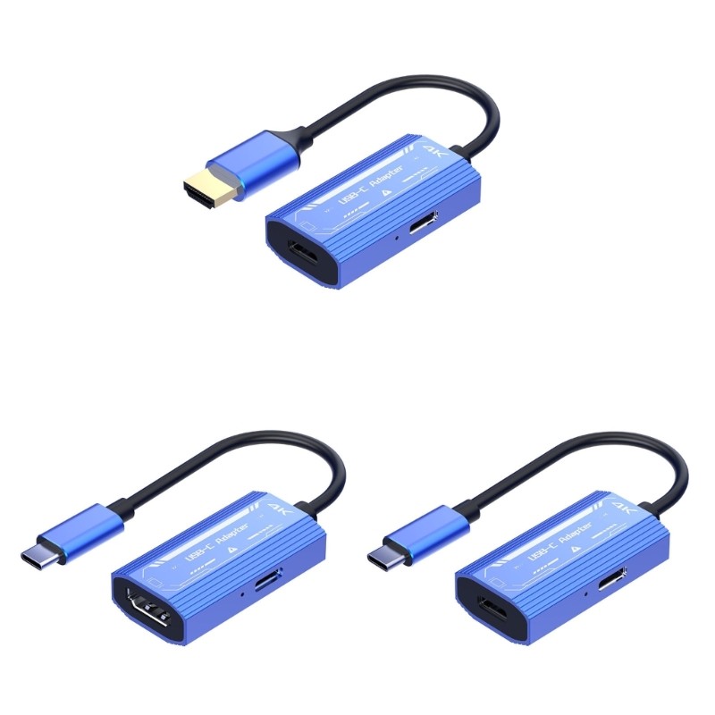 유USB C Power Supply Charging Docking Station Extension Wire Line Male ...