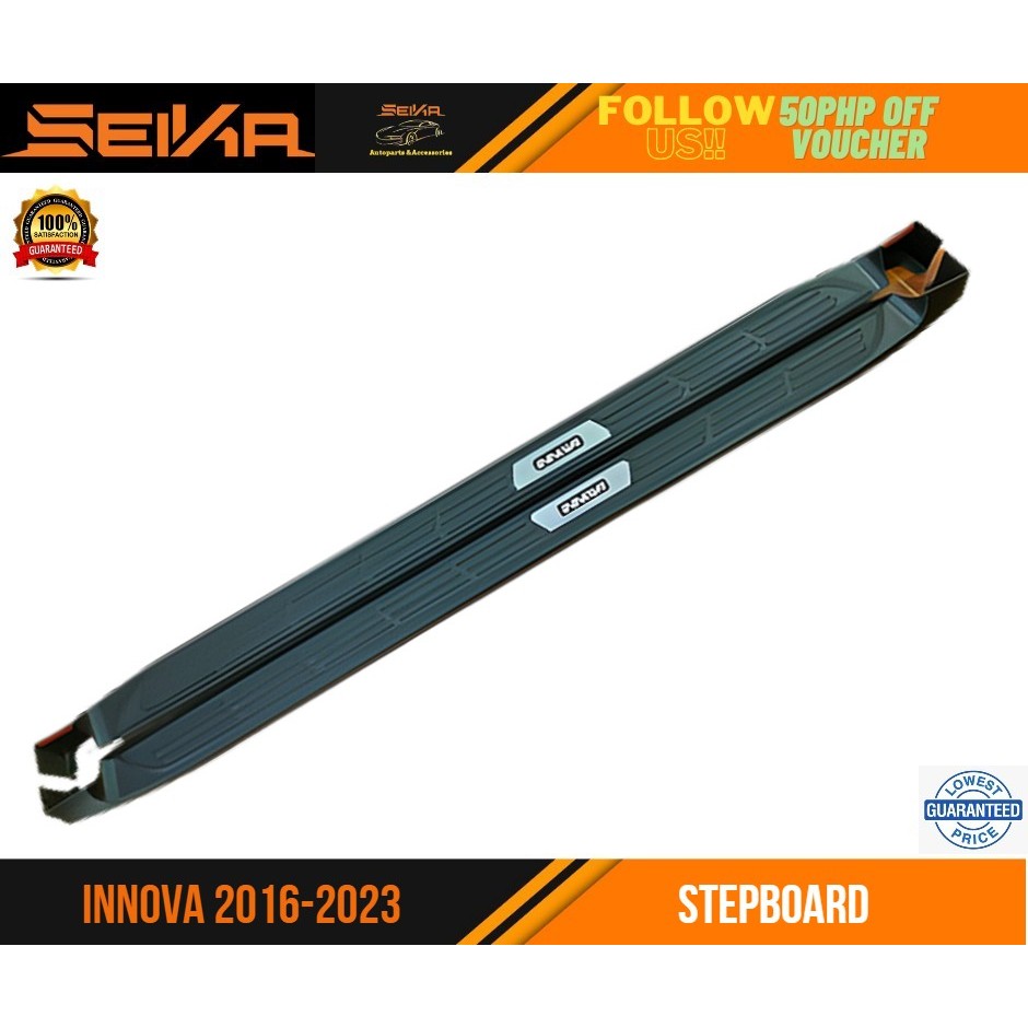 Toyota Innova 2016, 2017, 2018, 2019, 2020, 2021, 2022, 2023 Step Board ...