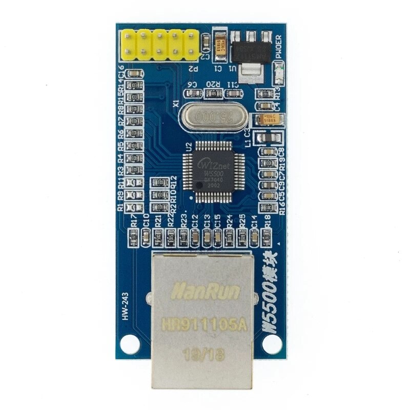 W5500 Ethernet Network Module Hardware Tcp Ip 51 Stm32 Microcontroller Program Over W5100