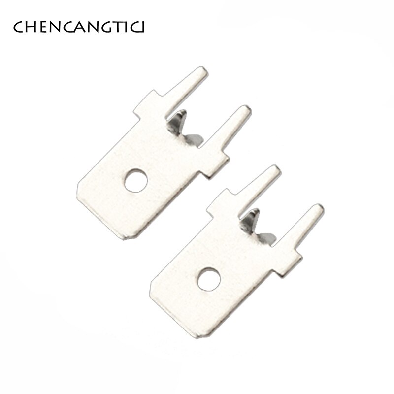 20 Pcs Inserts Plug Spring Terminal PCB Solder Lug Type Thickness 0.8 ...