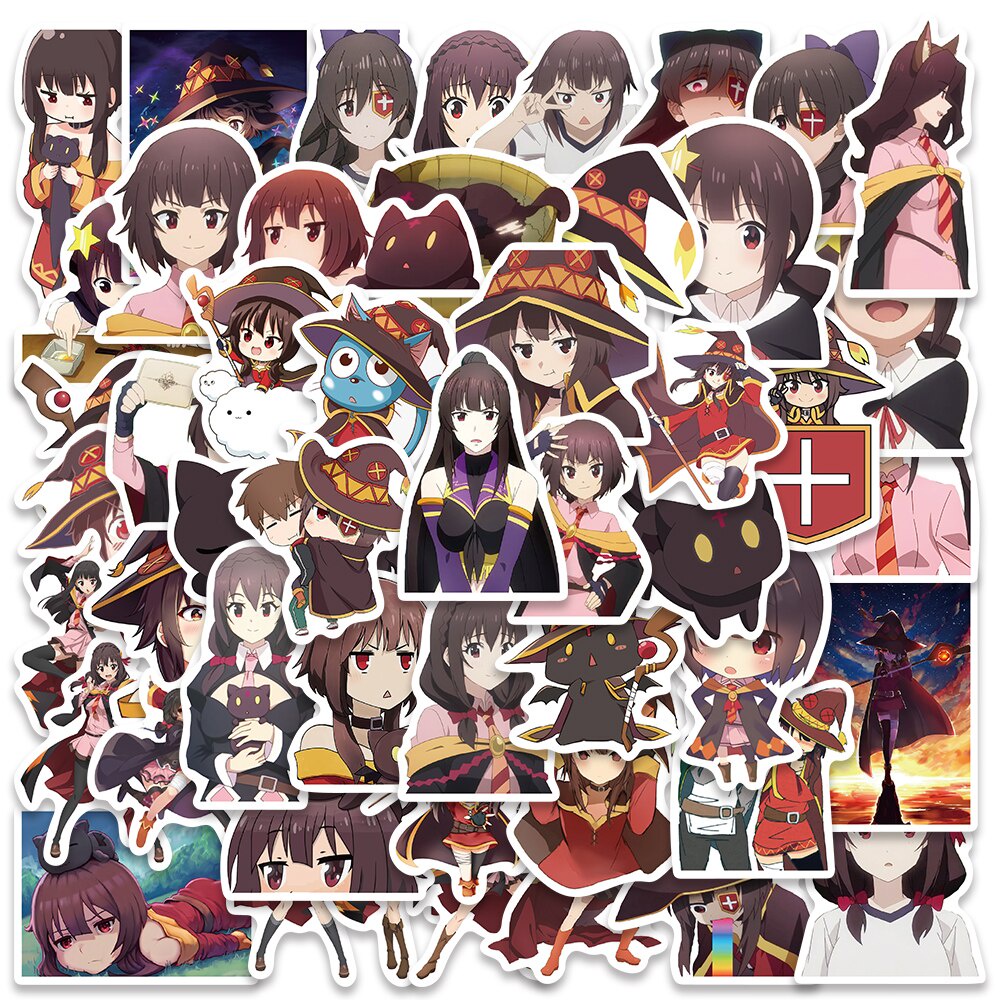 10/50 PCS KonoSuba: An Explosion on This Wonderful World! Anime ...