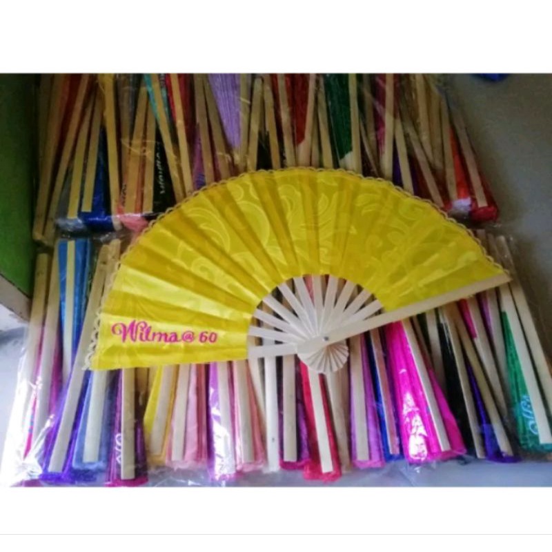 Personalized Hand Fan Pamaypay With Free Embroidered Gift Ideas ...