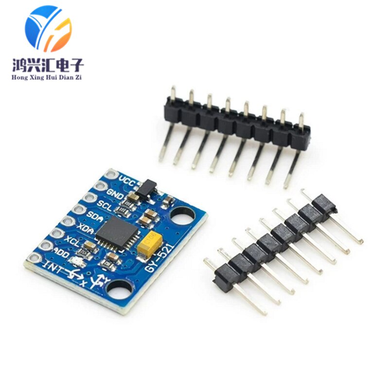 GY-521 MPU6050 module 3D angle sensor 6DOF 3-axis accelerometer ...