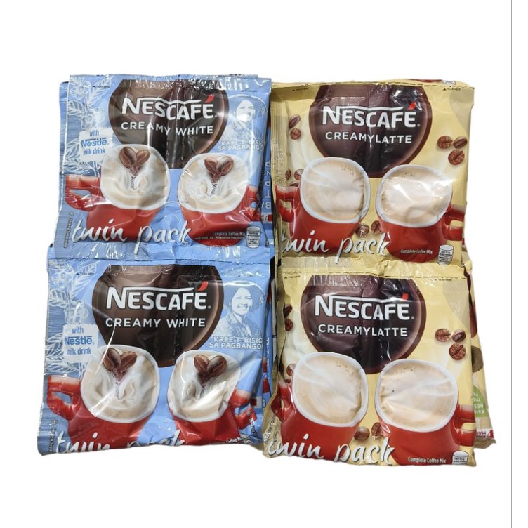 NESCAFÉ CREAMY WHITE / CREAMY LATTE TWIN PACK 10PACKS | Shopee Philippines