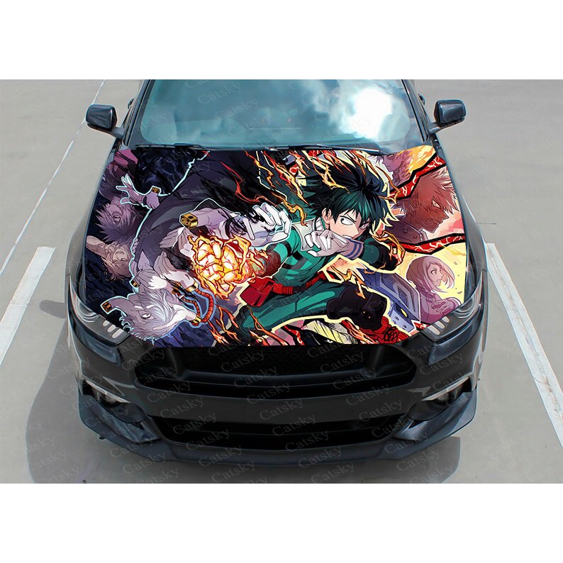 ieD My Hero Academia Car Hood Decal Vinyl Sticker Graphic Packaging ... ieD My Hero Academia Car Hood Decal Vinyl Sticker Graphic Packaging ...