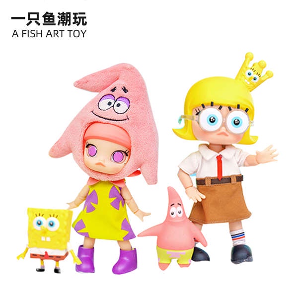 Molly SpongeBob SquarePants Pie Daxing Action Figure BJD Twelve-point ...