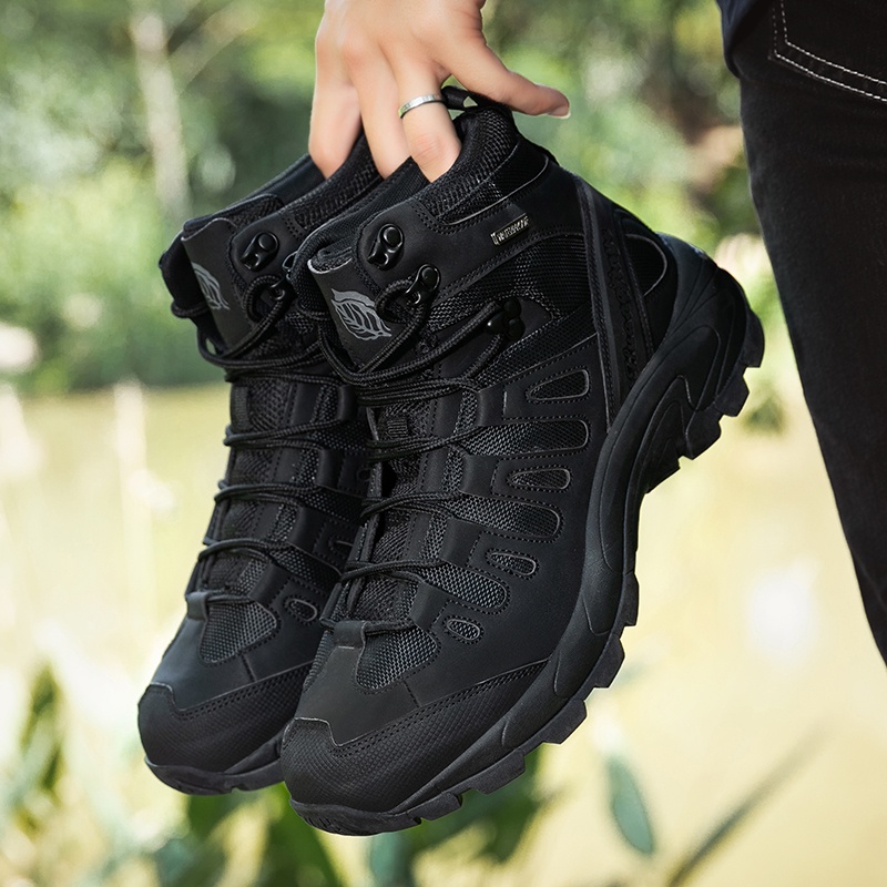COD Fashion Boots Comfortable and breathable hiking Boots for man ...
