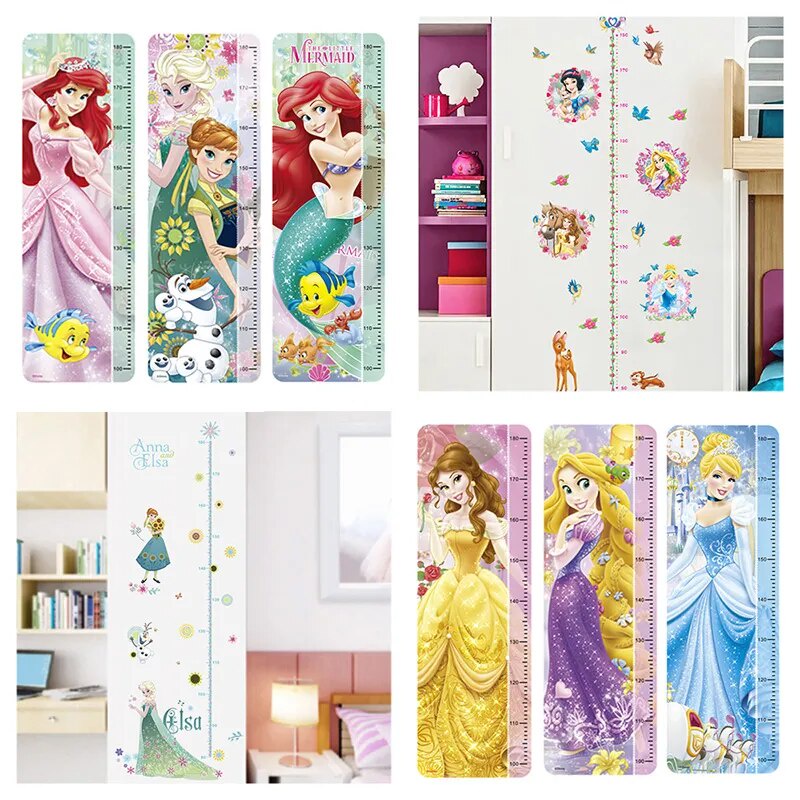 ۞Cartoon Anna Elsa Snow White Mermaid Rapunzel Cinderalle Belle ...