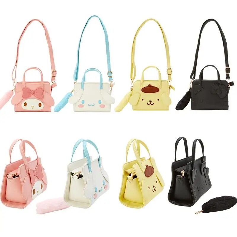Kuromi Sanrio My Melody Hello Kitty Cinnamoroll Cartoon Side Backpack ...