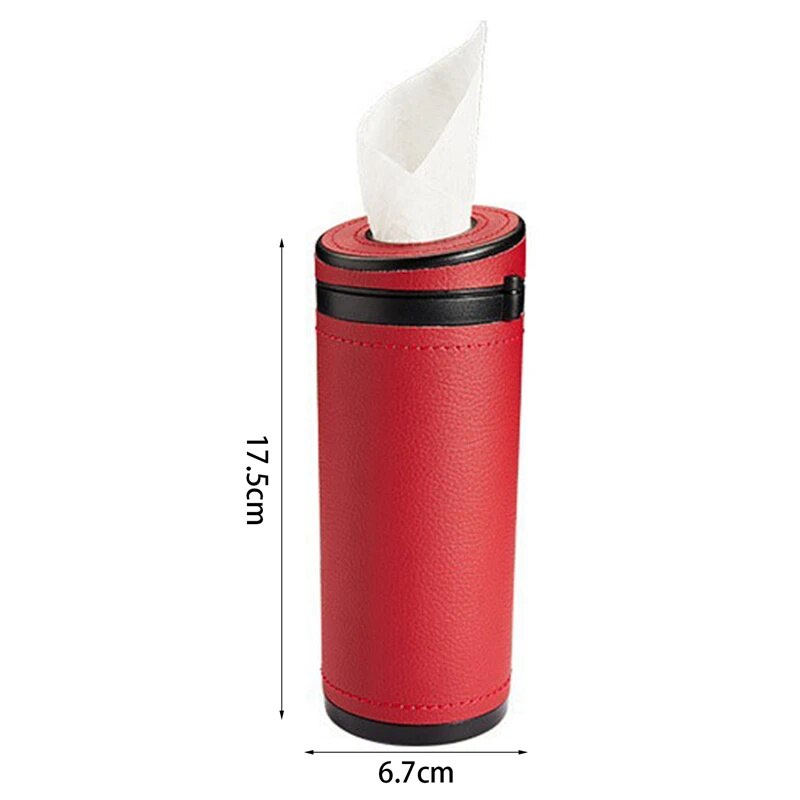 Cylinder Open Window Type Tissue Cup Portable Pull-out Tissue Tube ...