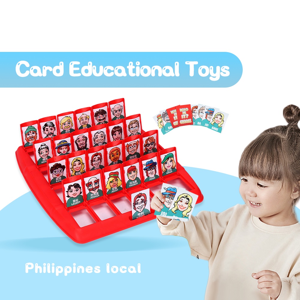 TOTOO Logical Reasoning board games family game guess who i am Thinking ...