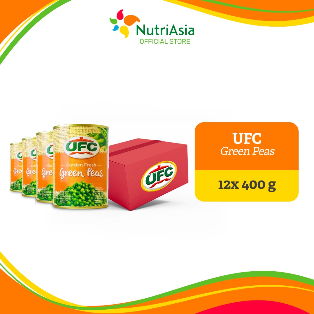 UFC Green Peas 400g Bundle of 12 | Shopee Philippines