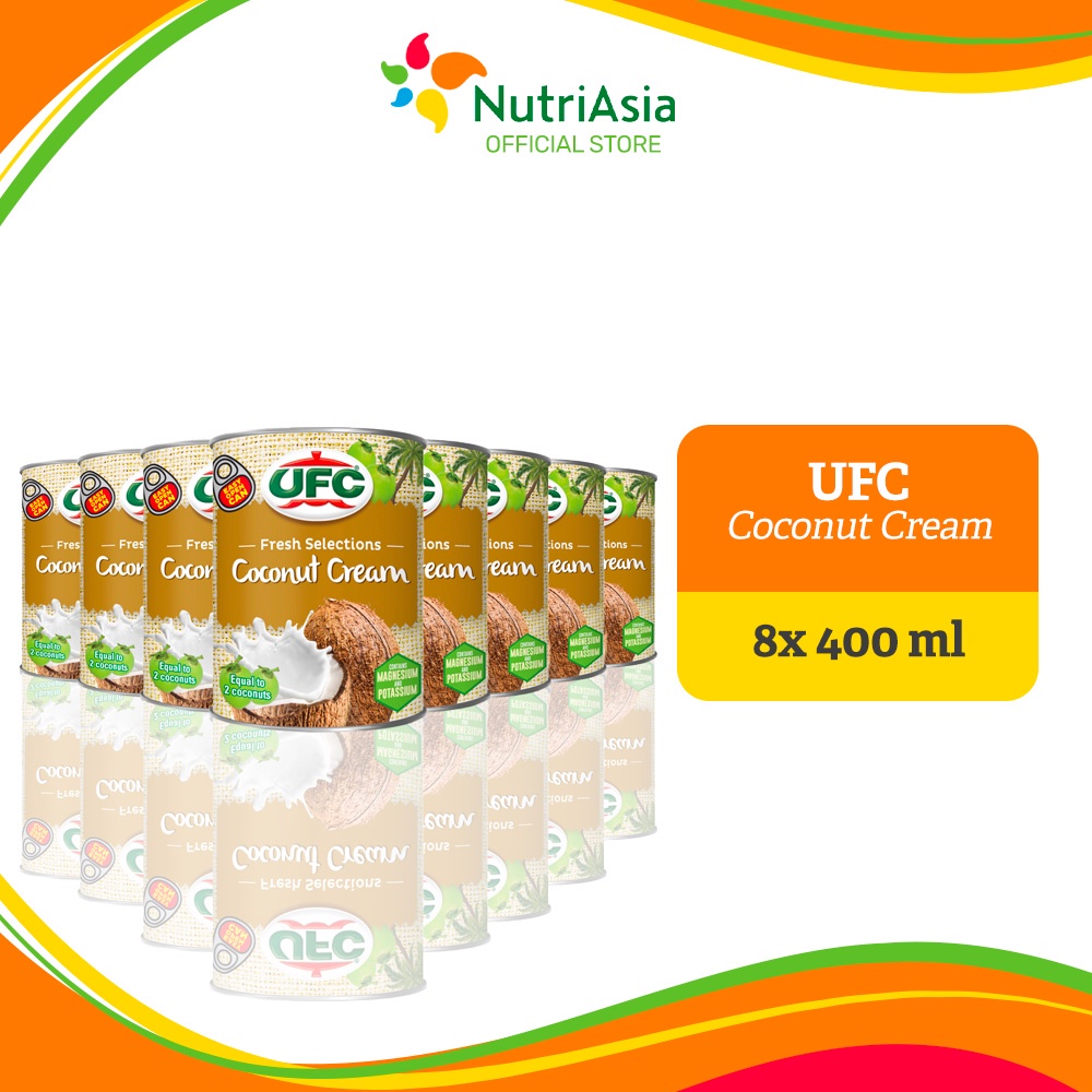 UFC Fresh Selections Coconut Cream Bundle of 8 (8x400ml) | Shopee ...