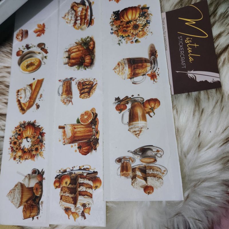 Mistula Fall Matte PET Tape Autumn Masking Washi Tape (Roll) | Shopee ...