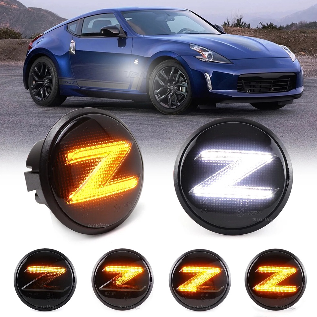 2Pcs LED Dynamic Side Marker Light Turn Signal + Switchback Parking ...