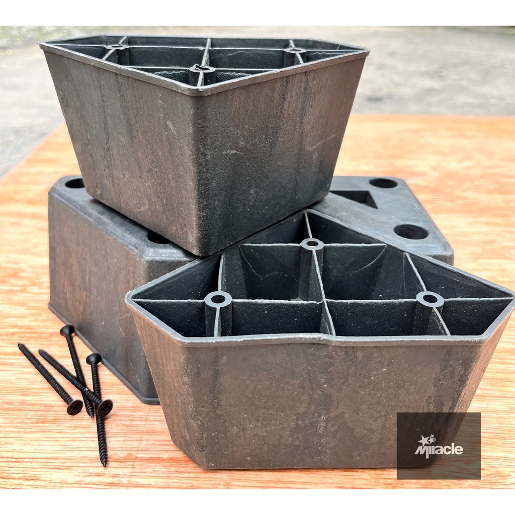 ♛3 inches Plastic Sofa Footings / Sofa Legs / Sala Set Footings / Paa ...