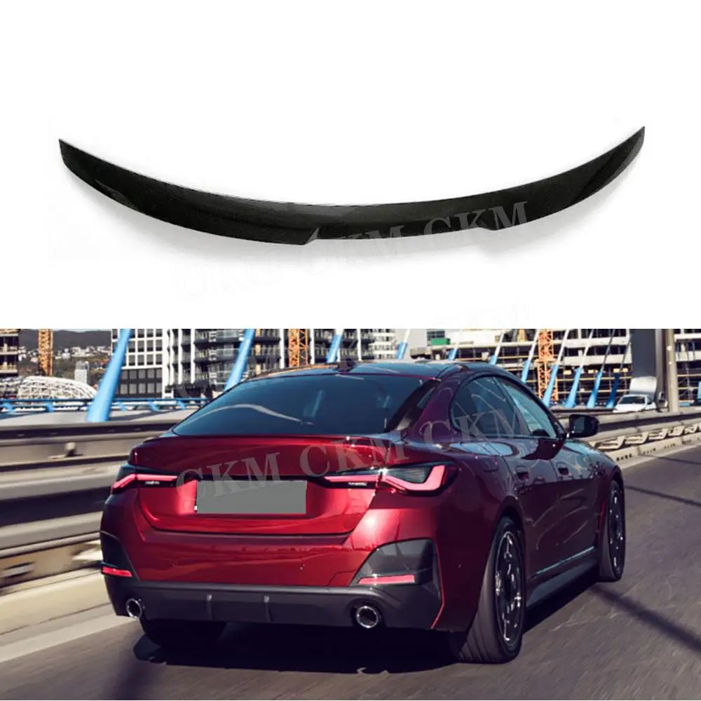 ♚ABS Car Boot Spoiler Rear Trunk Duck Spoiler Wing for BMW 4 Series G26 ...