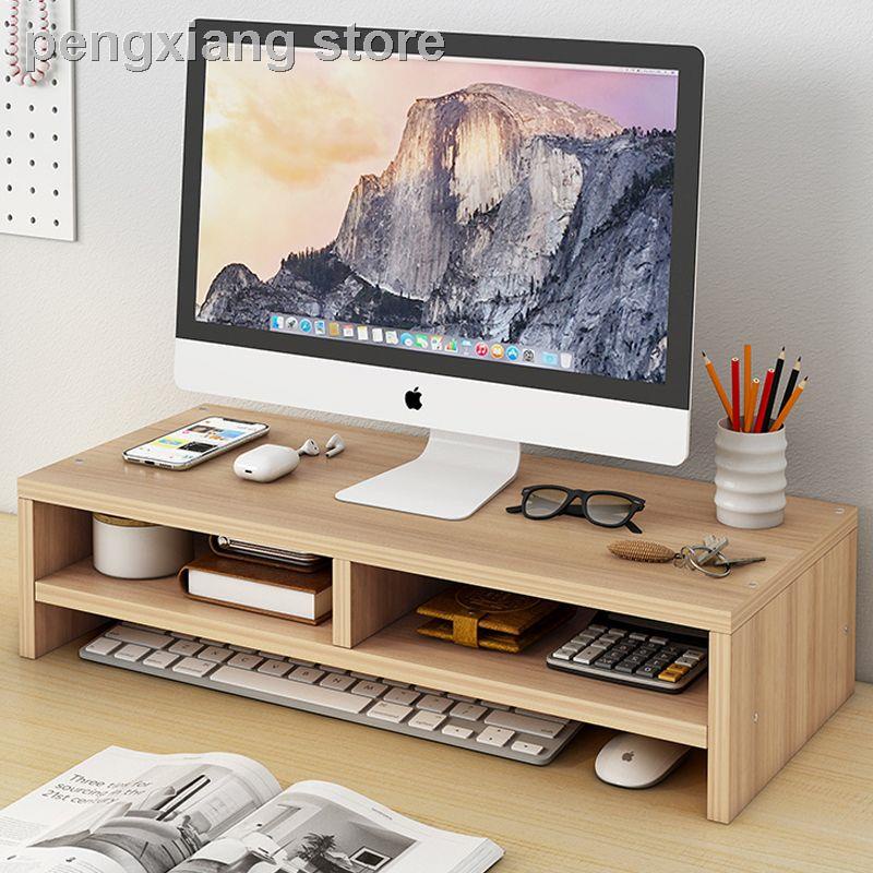 Office computer elevated storage box desktop monitor screen shelf ...