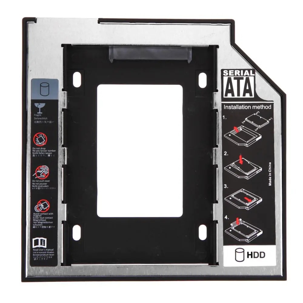 Newst Hard Disk Drive Bay Universal 2.5 2nd 9.5mm Ssd Hd SATA Hard Disk ...