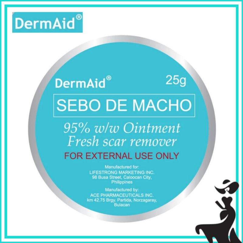 Dermaid Sebo De macho (12g/25g) | Shopee Philippines