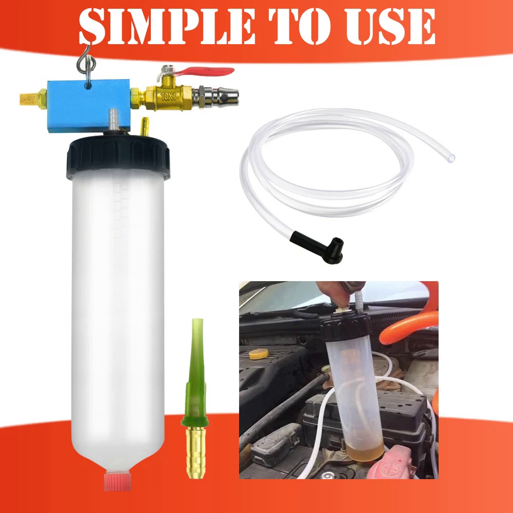 Auto Car Brake Fluid Oil Change Tool Hydraulic Clutch Oil Pump Oil Bleeder Empty Exchange ...