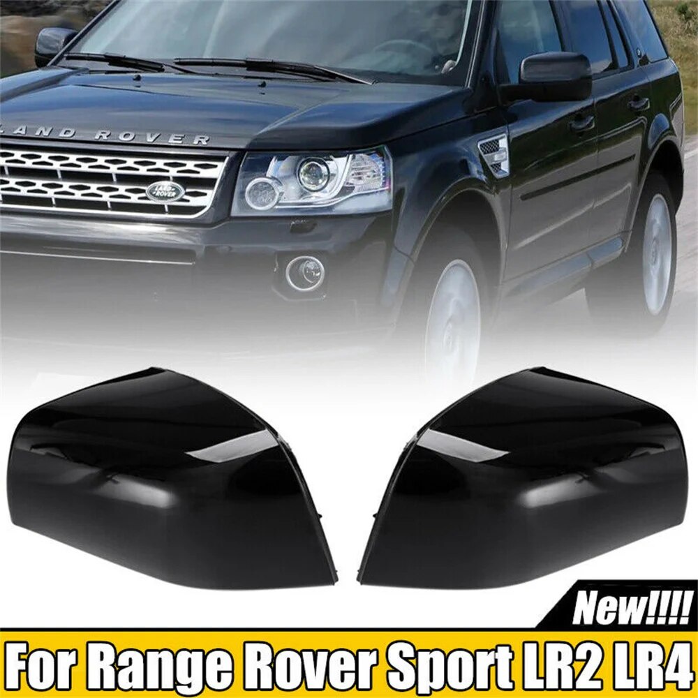 1 Pair Car Side Wing Mirror Covers LR019962 LR019961 For Land Rover ...