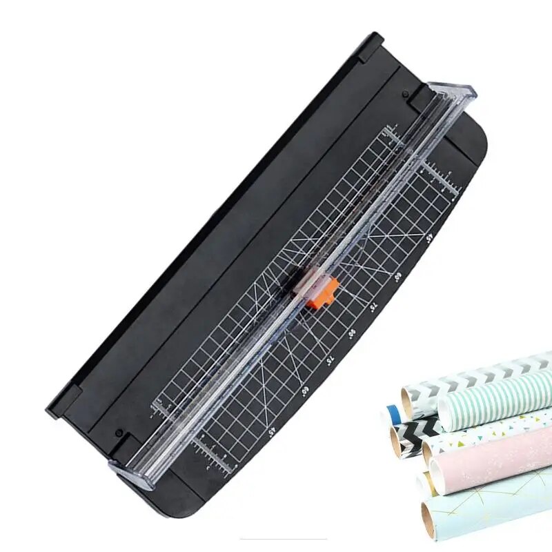 ☮Guillotine Paper Cutter Cardstock Cutter A4 Paper Trimmer Portable ...