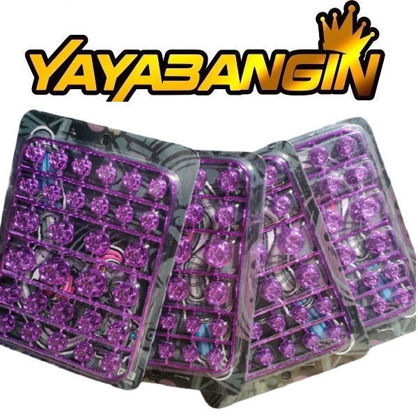 HONDA Click 125 150 Accessories Color Purple Motorcycle Bolt Caps Screw ...