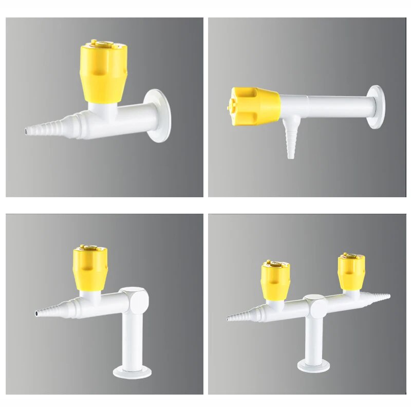 Laboratory gas tap Pure Copper Single Or More port Standing style gas ...