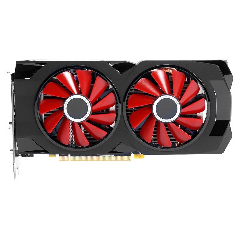 Used XFX RX 580 8GB 256Bit GDDR5 Graphics Cards For AMD RX 500 RX580 ...