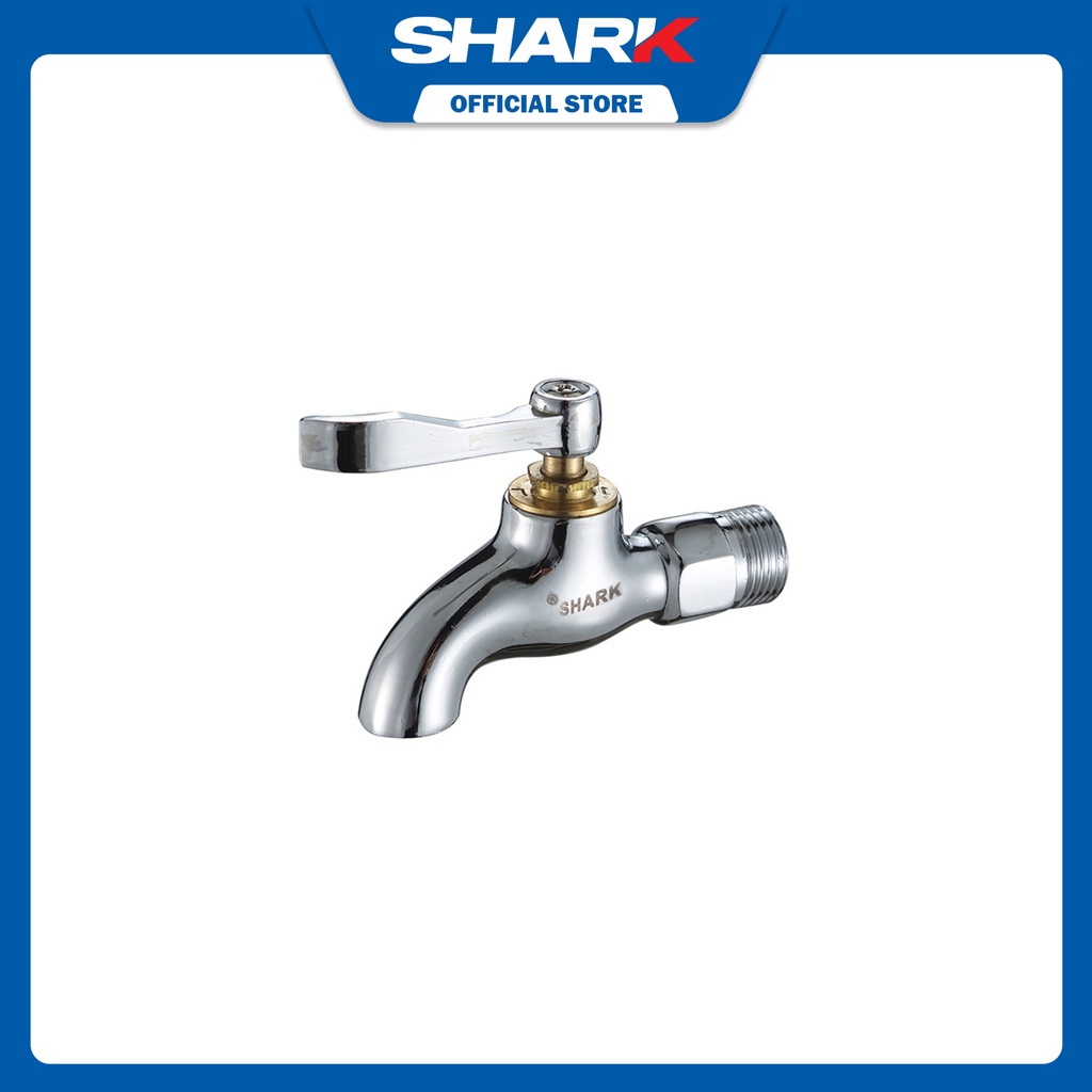 SHARK SF 2622-B Heavy Duty Chrome Faucet Plain Bibb | Shopee Philippines